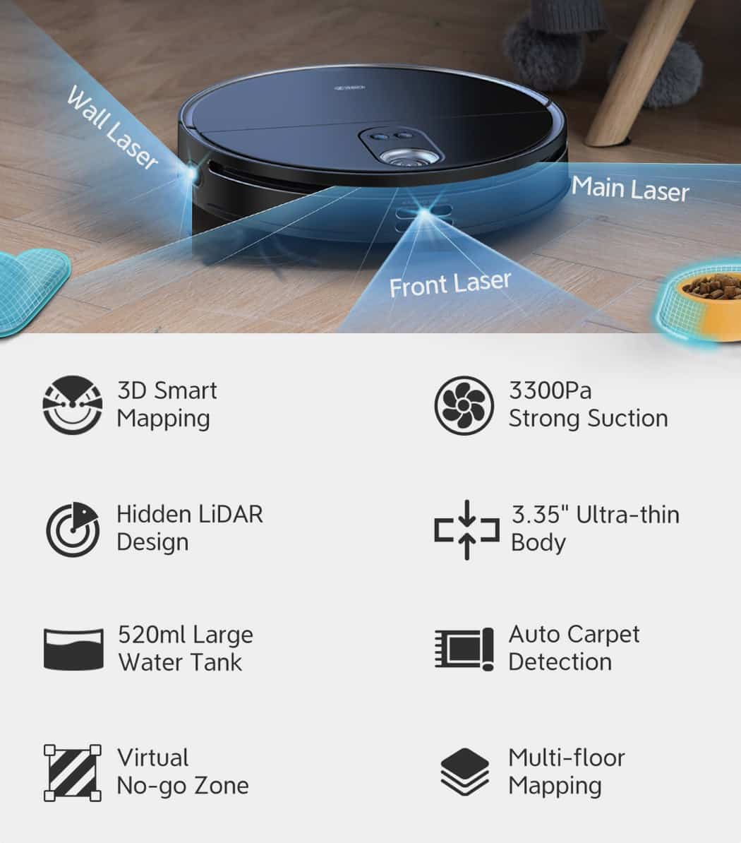 Red Dot Award 2021 Winner -360 Robot Vacuum Cleaner S10 - Smart Home ...