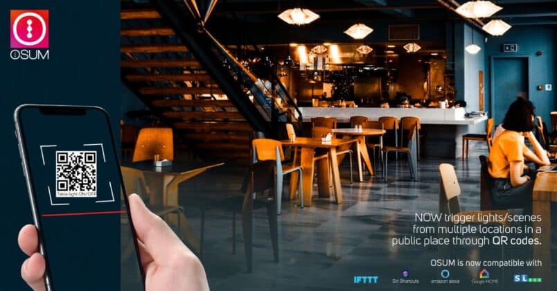 OSUM Introduces Lighting Control Via QR Code. - Smart Home World Magazine