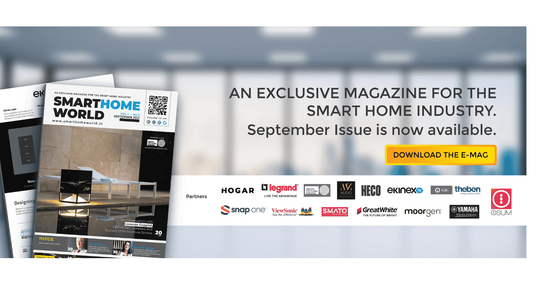 Smart Home World Magazine September 2021 - Smart Home World Magazine