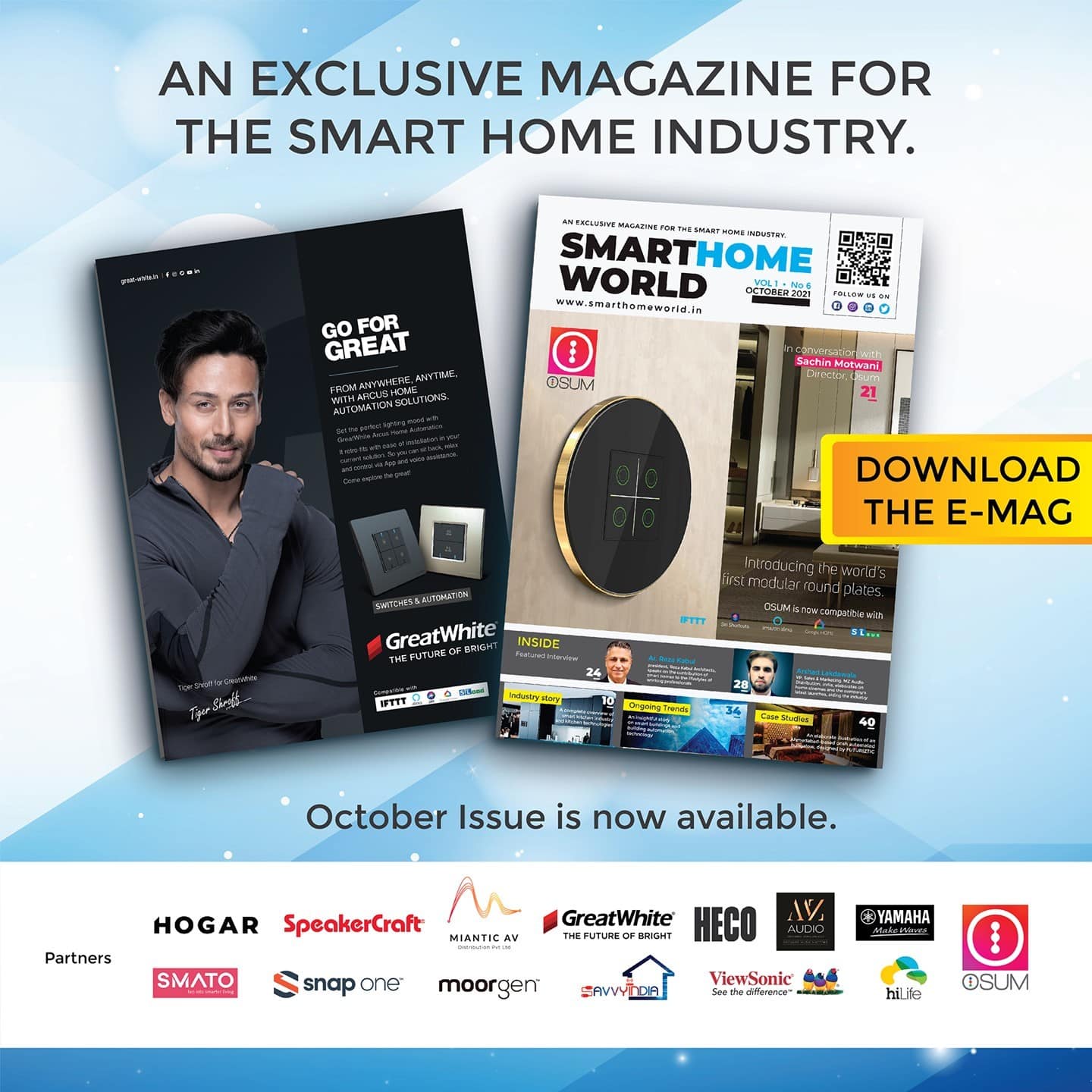 OSUM Introduces Lighting Control Via QR Code. - Smart Home World