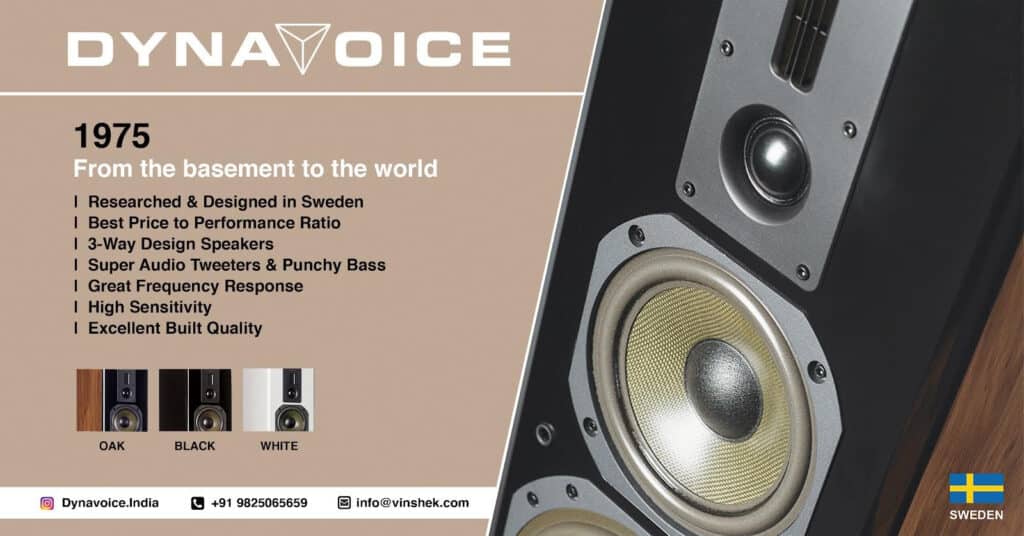 Vinshek Introduces Dynavoice Speakers & Subwoofers to Indian Users ...