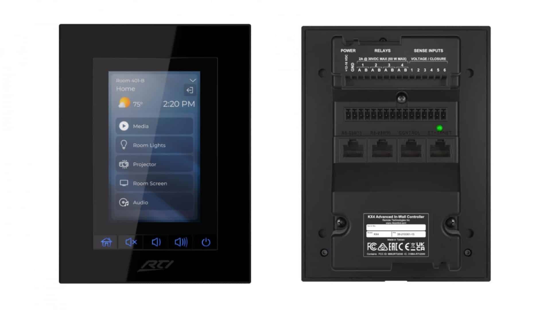 RTI Touchpanel With Built-in Processor - Smart Home World Magazine