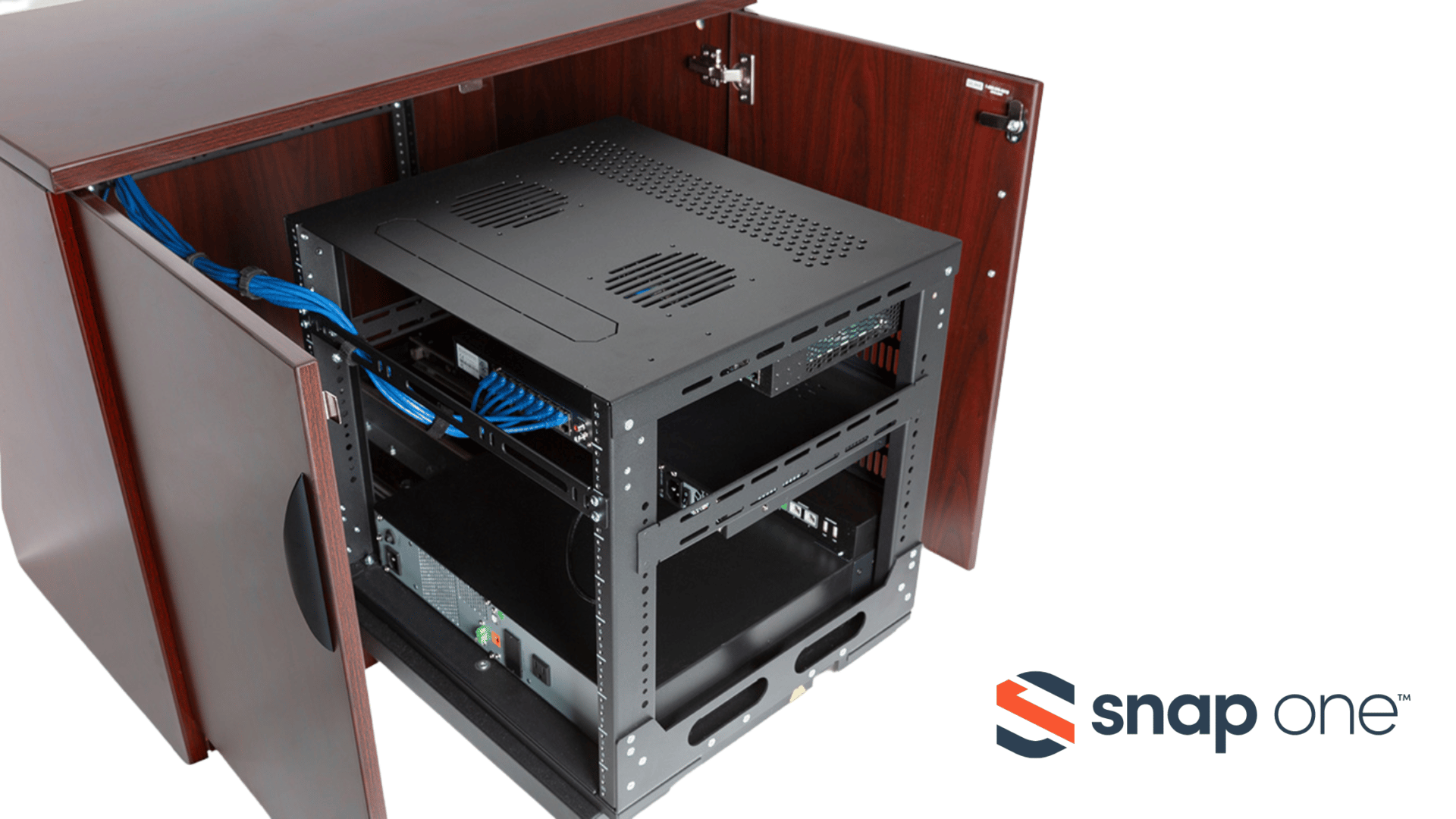Snap One Debuts New In-Cabinet Slide-Out Racks - Smart Home World Magazine