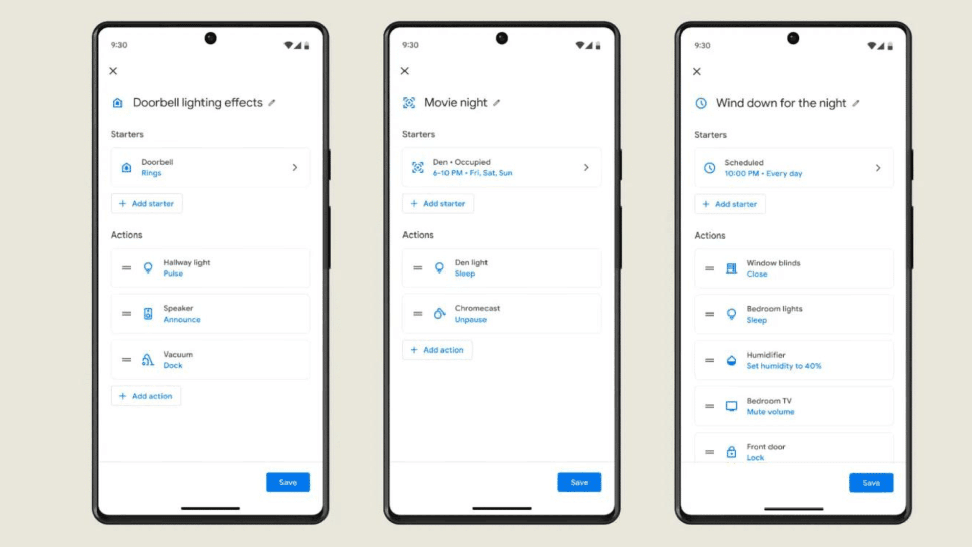 Google Home App Gets New Starters and Actions for Smart Home Products ...