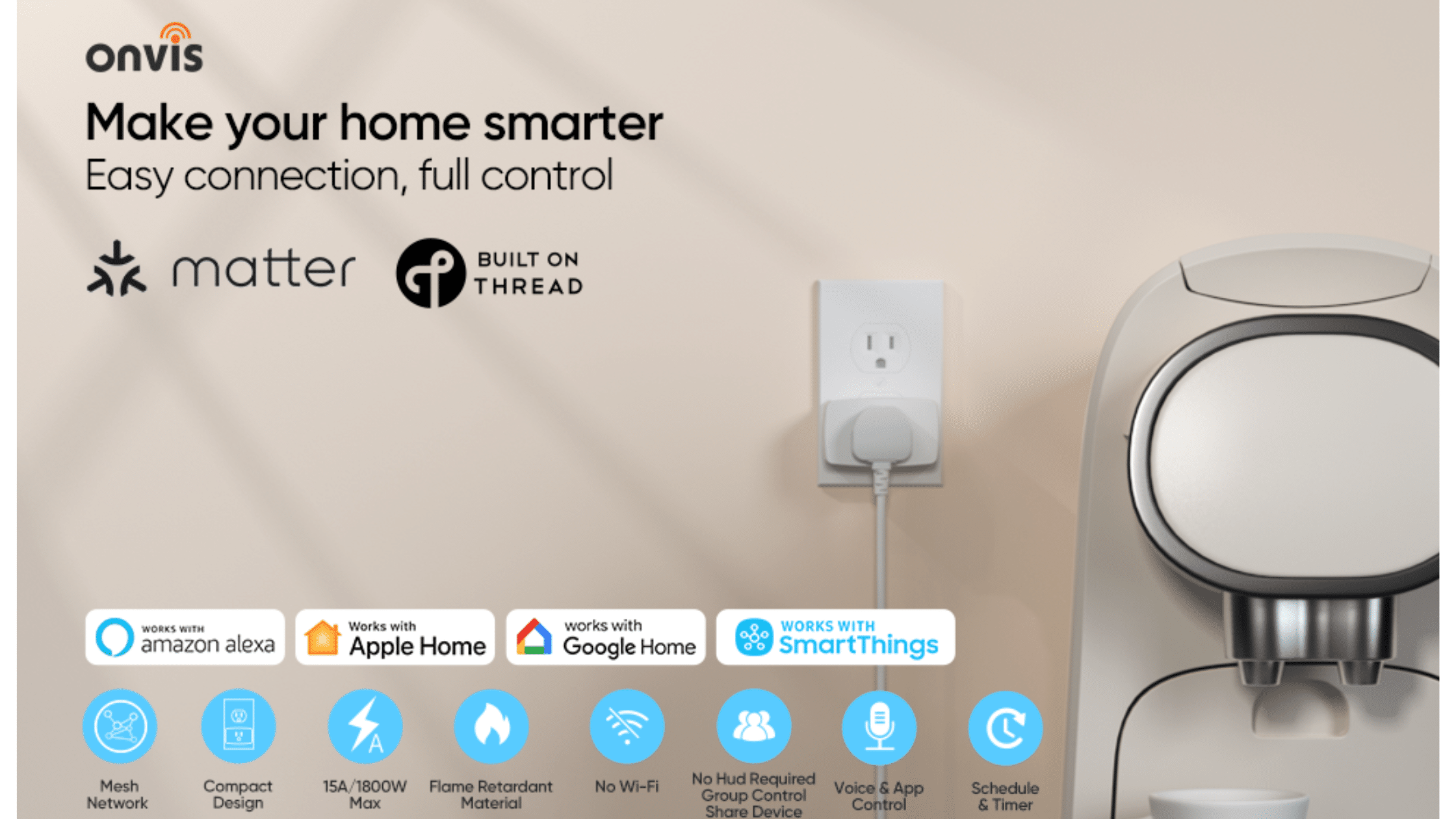 Onvis is set to launch its first Matter over Thread-enabled Product ...