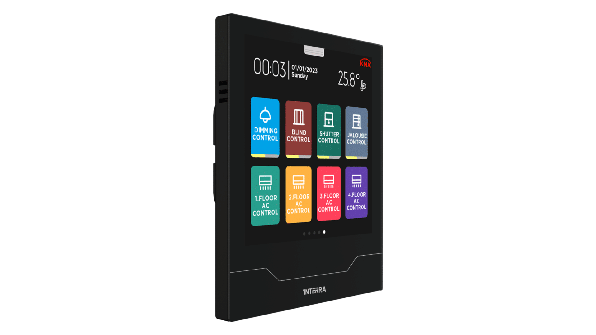 Interra iX4: The Compact KNX Touch Panel for Smart Control. - Smart ...
