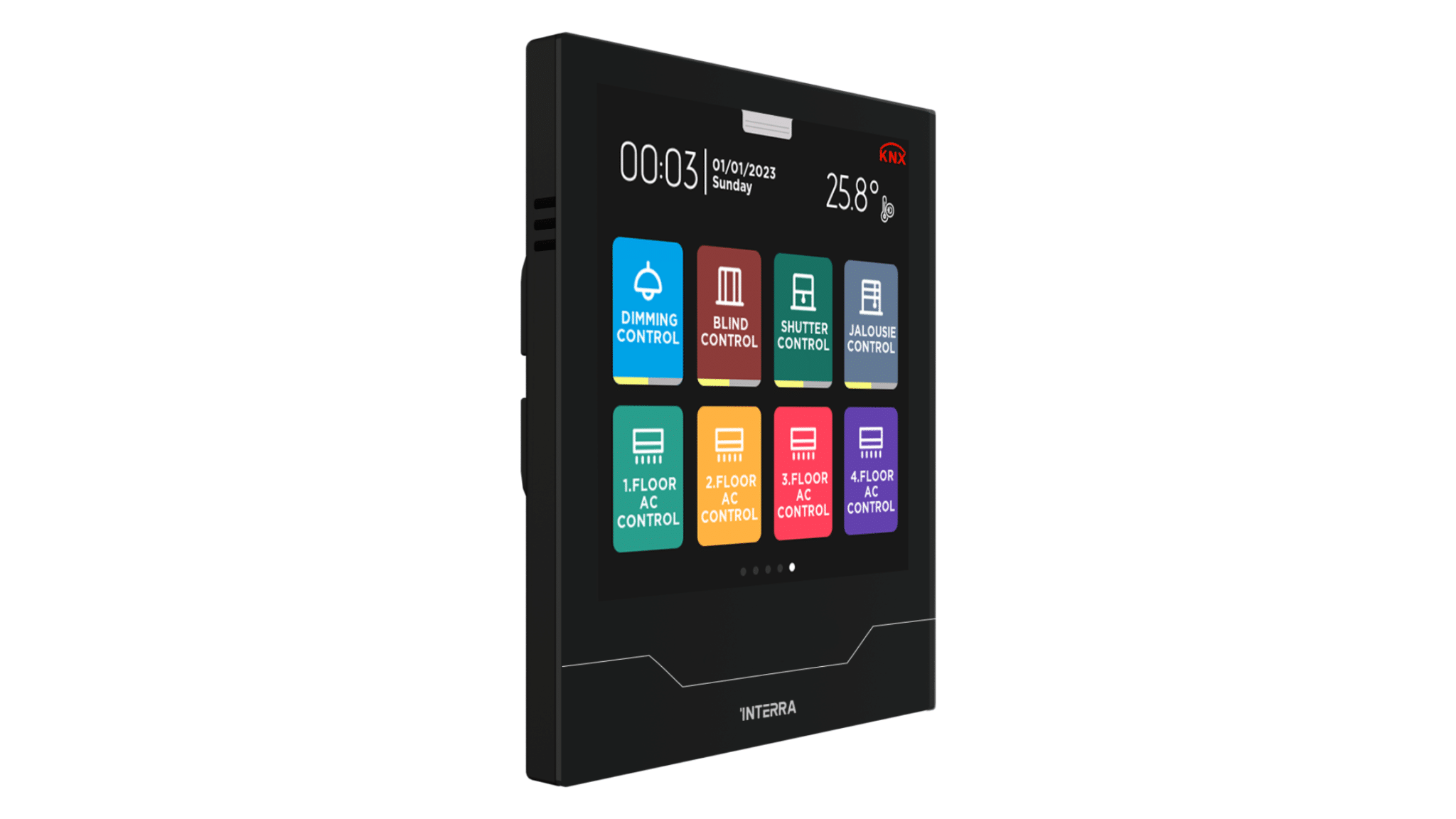 Interra iX4: The Compact KNX Touch Panel for Smart Control. - Smart ...