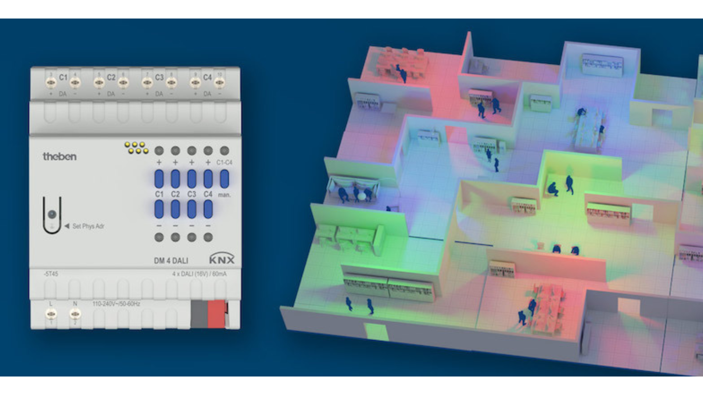 Theben Offers Flexible Colour Control with KNX and DALI-2 - Smart Home ...