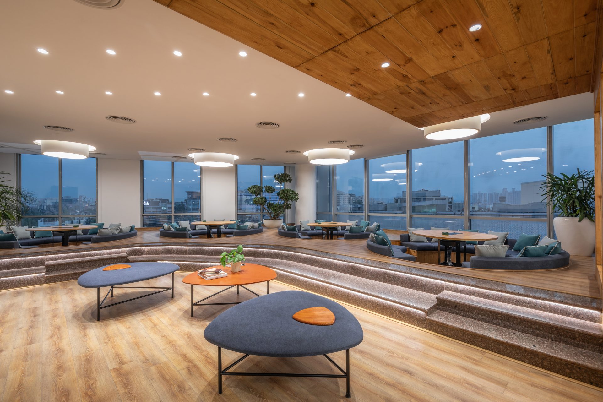 A Technologically Advanced Office Space Redefining Work Environment ...