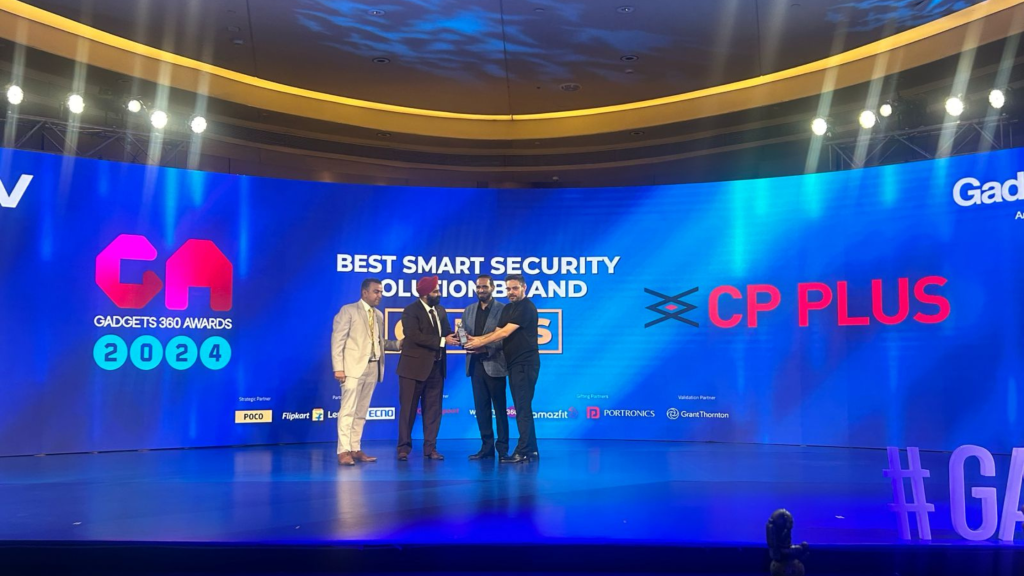 CP PLUS Recognized as the Best Smart Security Brand 2024 by Gadgets 360 and NDTV - Smart Home ...