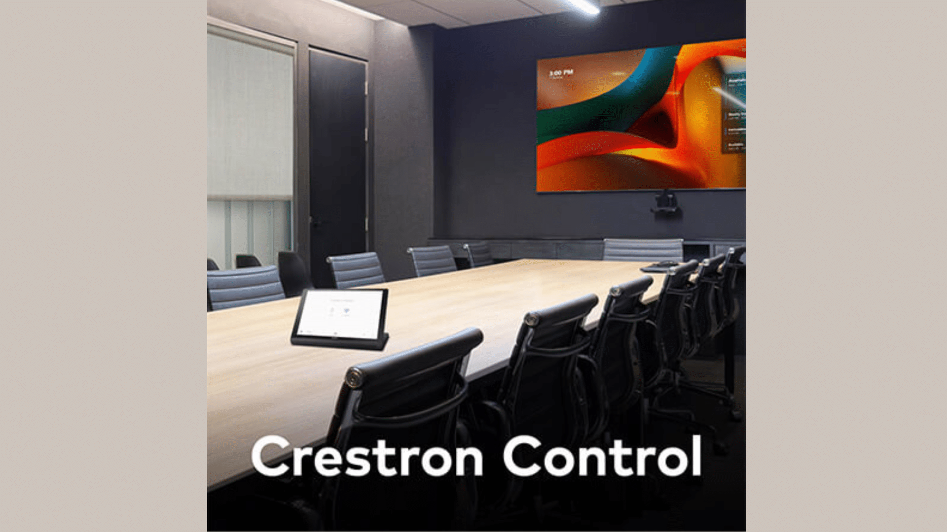 Crestron Control Offers Users Freedom of Choice in Unified ...