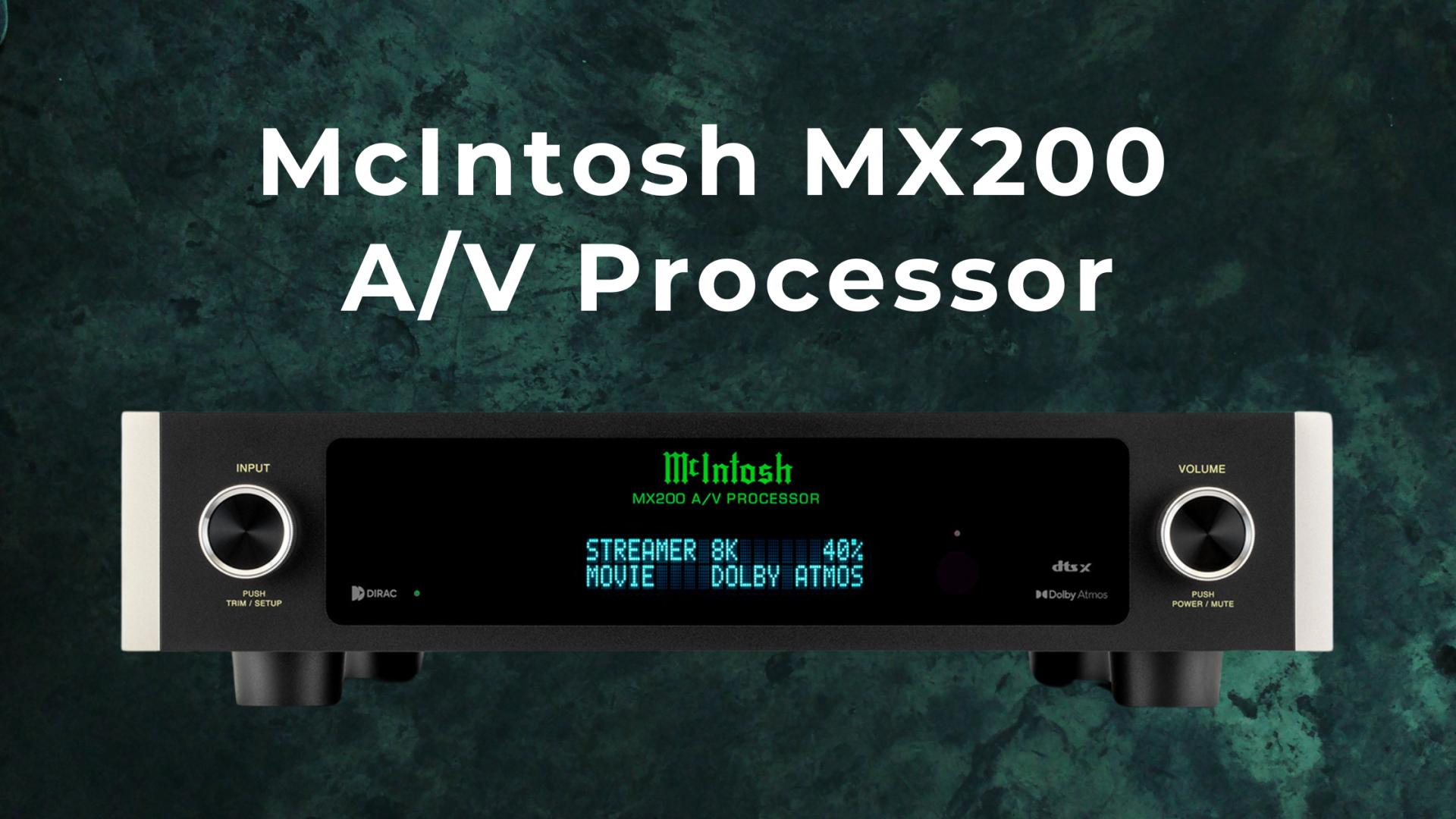 McIntosh offers Unparalleled Cinematic Performance in Your Home - Smart ...