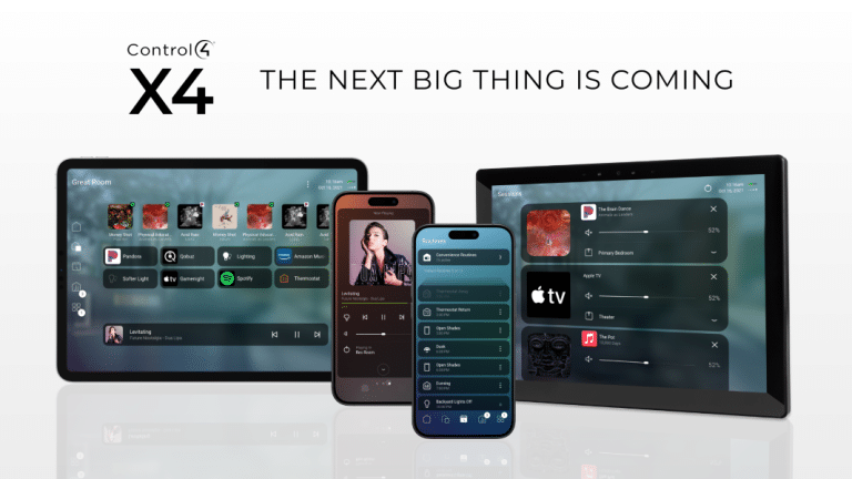 Snap One Debuts Redesigned Control4 X4 User Interface - Smart Home World Magazine