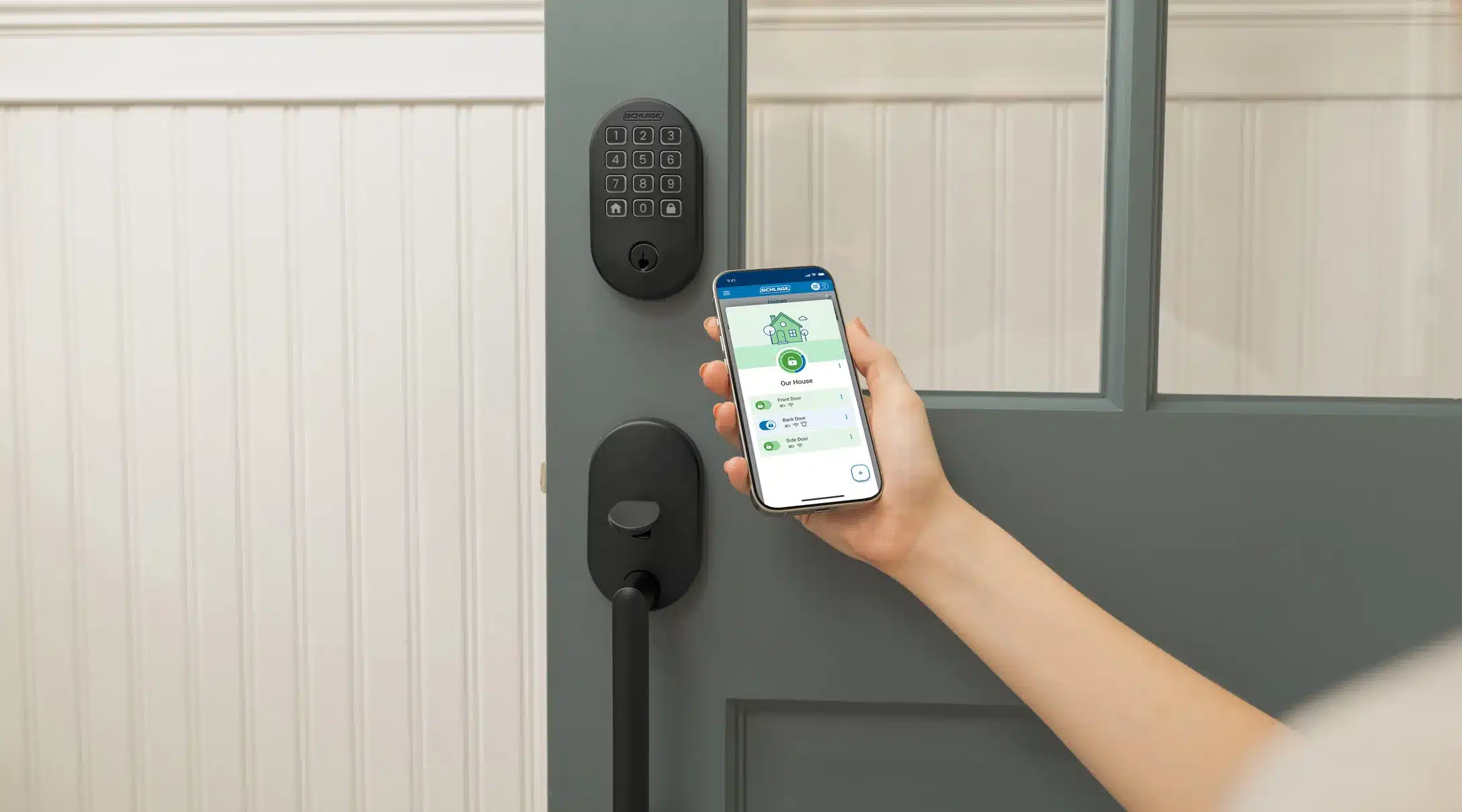 Schlage Sense Pro Smart Lock Debuts at CES 2025: Unlocks Only When You ...