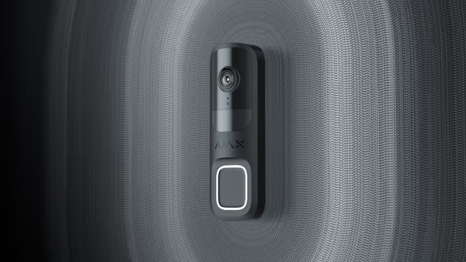 Ajax Systems released Doorbell with Built-In AI - Smart Home World Magazine